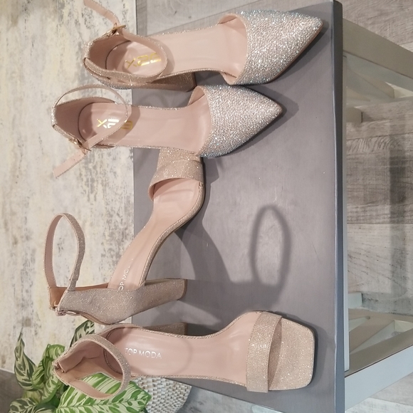 TOP Moda | Shoes | Two Pairs Of Womens Evening Shoes | Poshmark